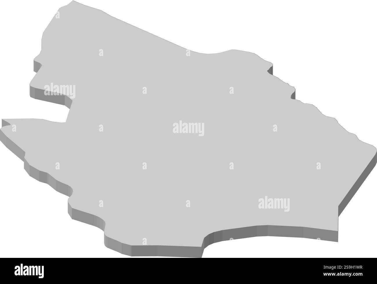Map of Maysan, a province of Iraq Stock Vector Image & Art - Alamy