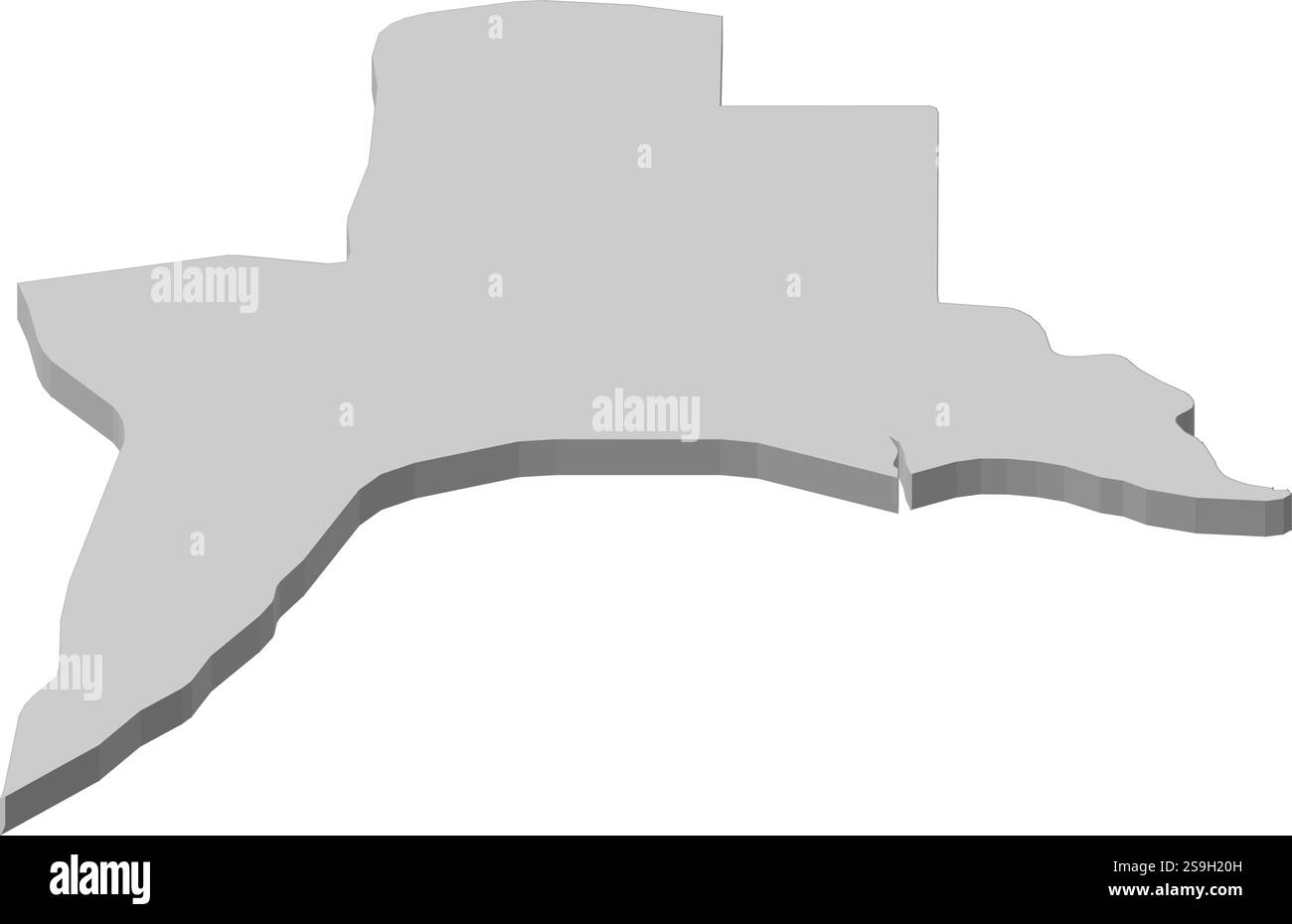 Map of Basra, a province of Iraq Stock Vector Image & Art - Alamy