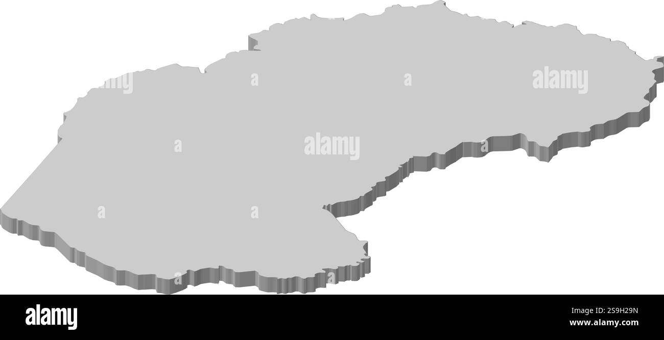 Map of Free State, a province of South Africa Stock Vector Image & Art ...