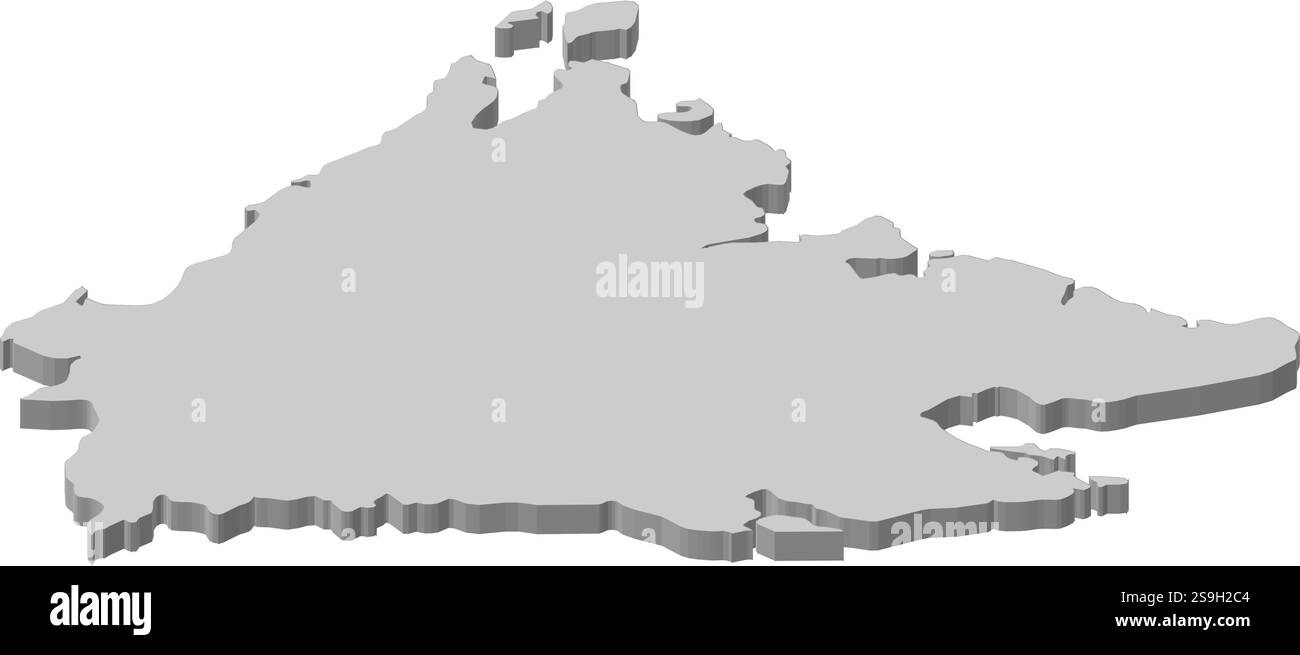 Sabah map hi-res stock photography and images - Alamy