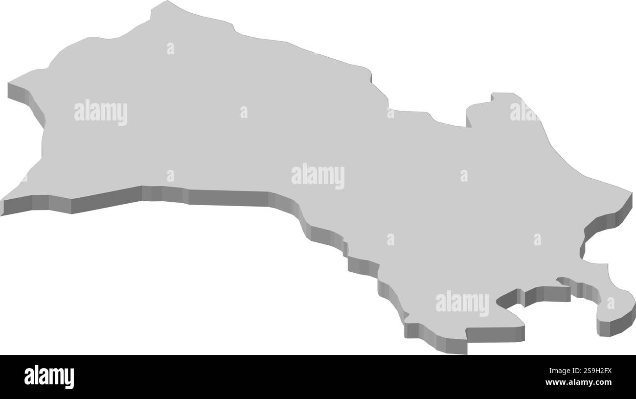 Buskerud vector map hi-res stock photography and images - Alamy