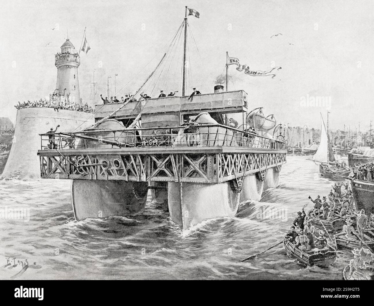 Roller ship hi-res stock photography and images - Alamy