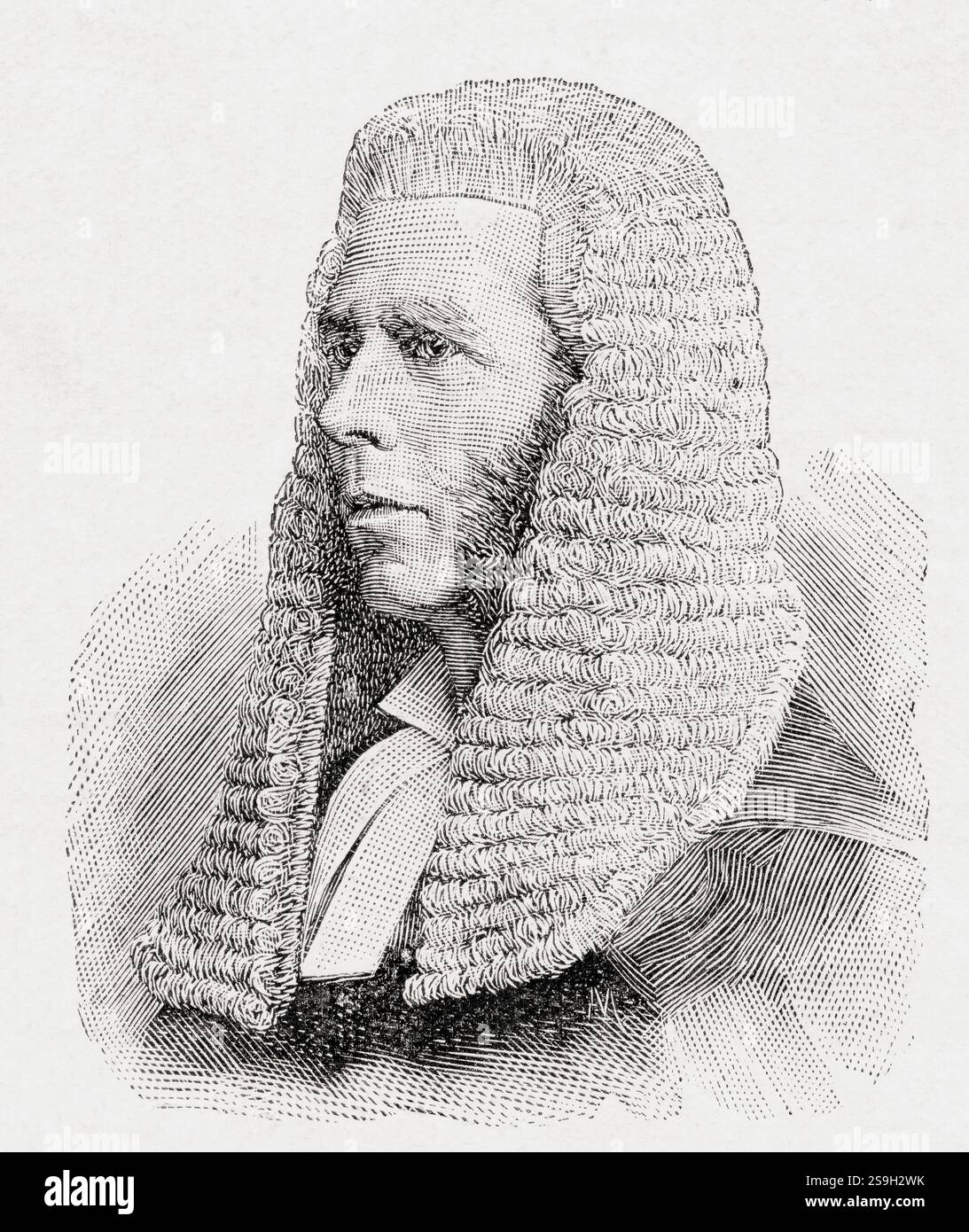 Richard Henn Collins, Baron Collins PC, 1842 – 1911. Anglo-Irish lawyer ...