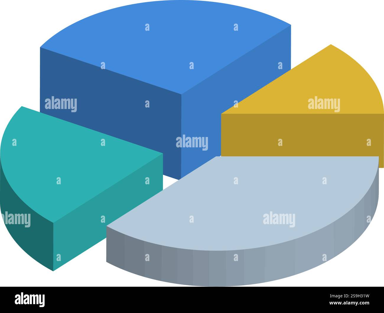 Demography diagram icon hi-res stock photography and images - Alamy