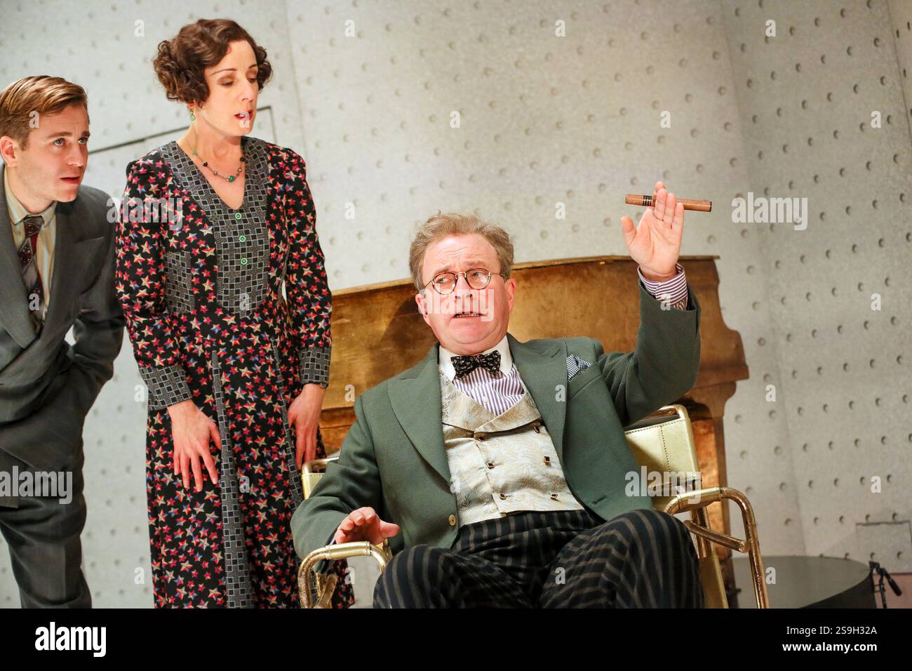 l-r: Kevin Bishop (Jerry Hyland), Claudie Blakley (May Daniels), Harry ...