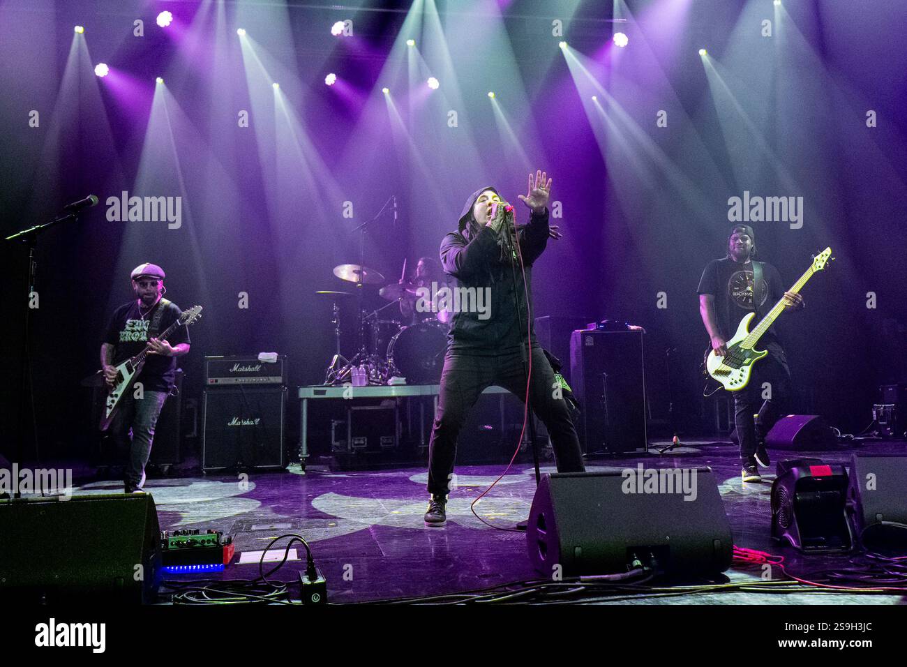 Marcos Curiel, left, Noah Bernardo, Sonny Sandoval, and Traa Daniels of ...