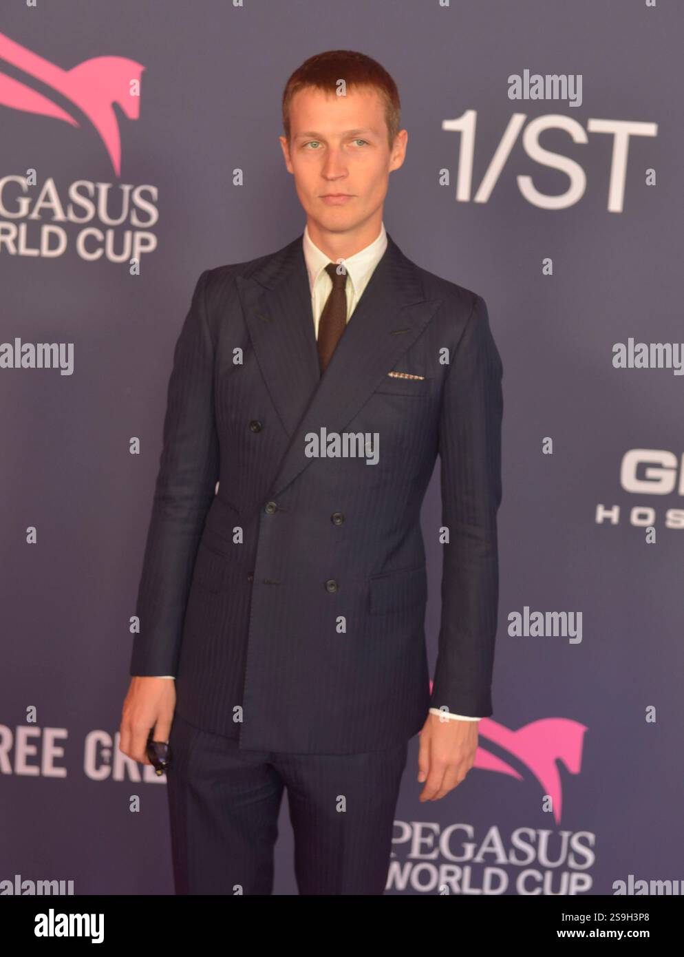 HALLANDALE BEACH, FLORIDA - JANUARY 25: William Gordon Lennox attends ...