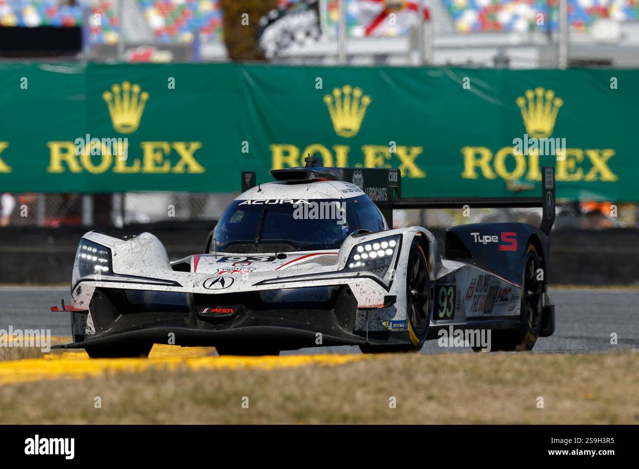 DAYTONA BEACH, FL - JANUARY 26: The Acura Meyer Shank Racing w/Curb ...