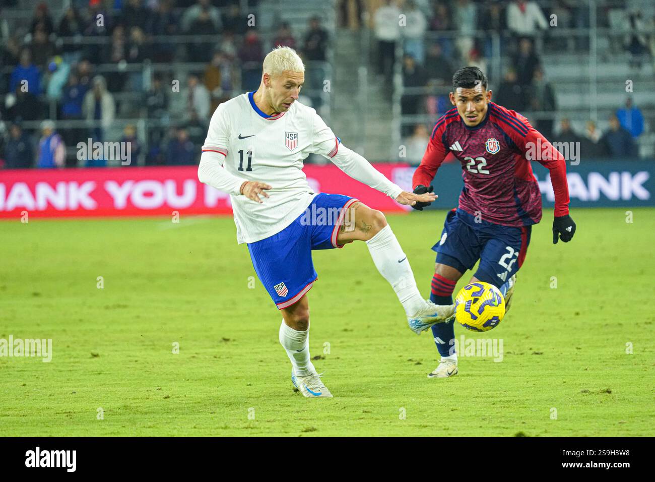Orlando, Florida, January 22, 2025, USA player Matko Miljevic #11 makes ...