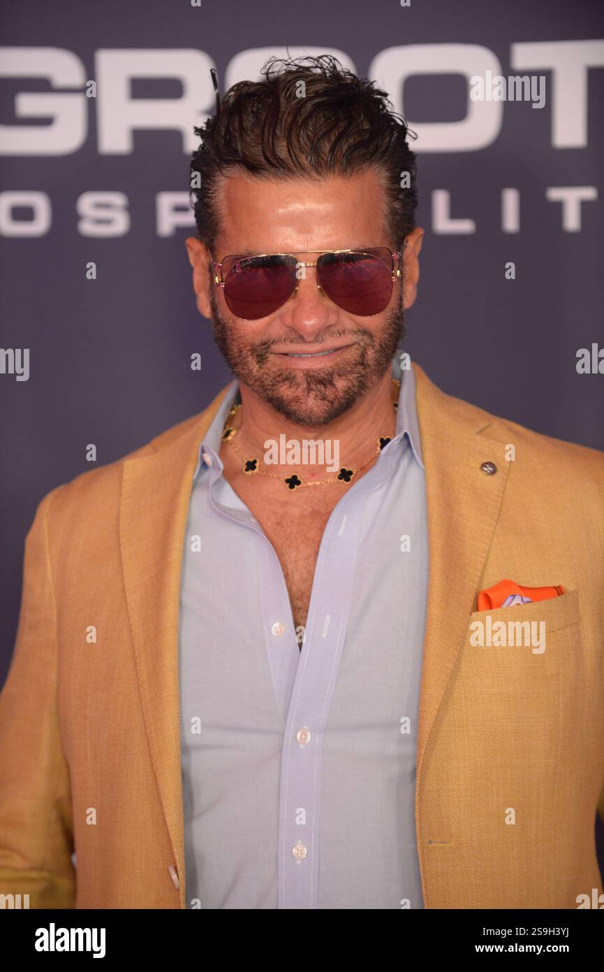 HALLANDALE BEACH, FLORIDA - JANUARY 25: John Guerrera attends Pegasus ...