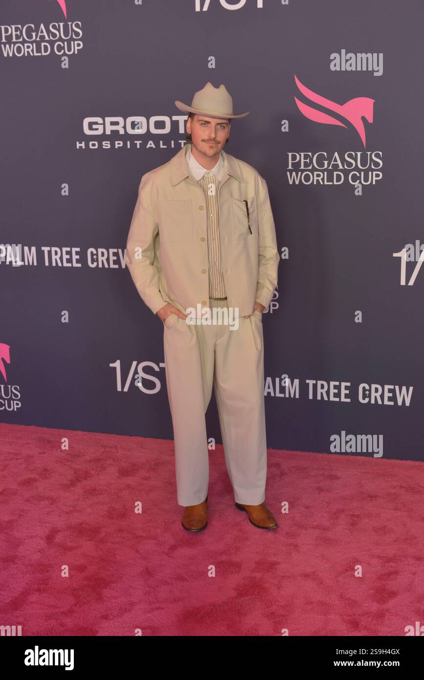 HALLANDALE BEACH, FLORIDA - JANUARY 25: Kyle Houck attends Pegasus ...