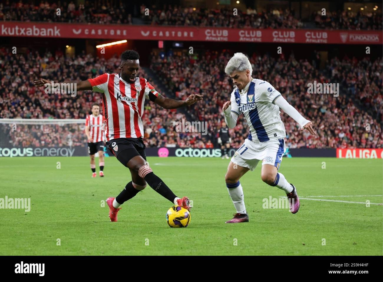 Spanish La Liga EA Sports soccer match Athletic Club vs Leganes at San ...