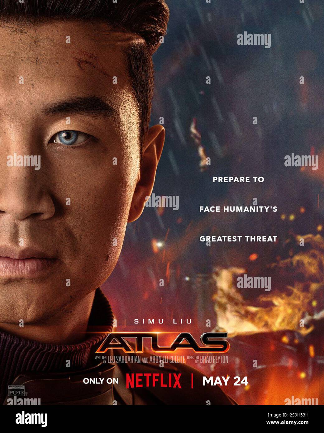 Atlas (2024)Poster art directed by: Brad Peyton starring: Jennifer ...