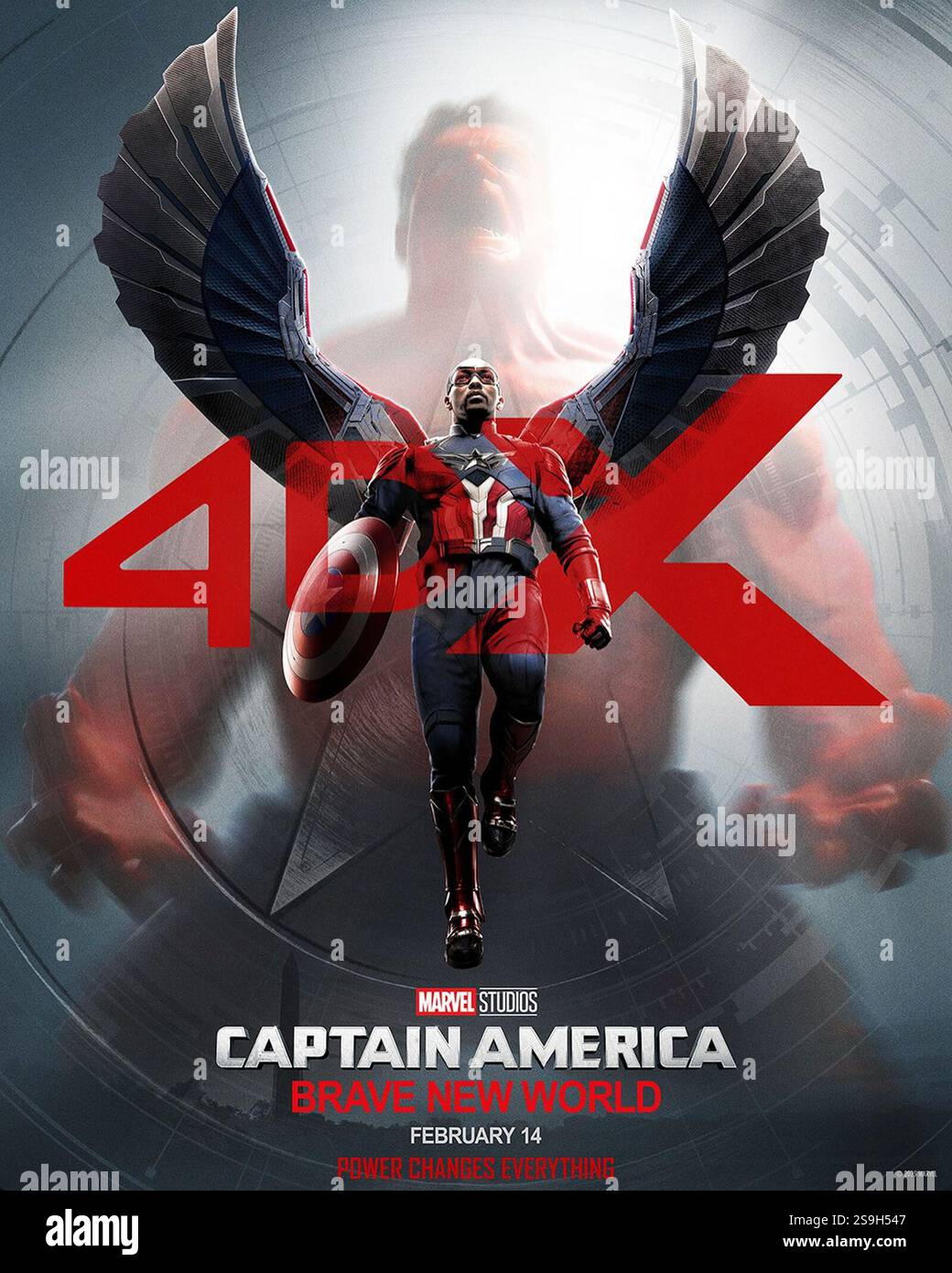 Captain America: Brave New World (2025)Poster art directed by: Julius ...