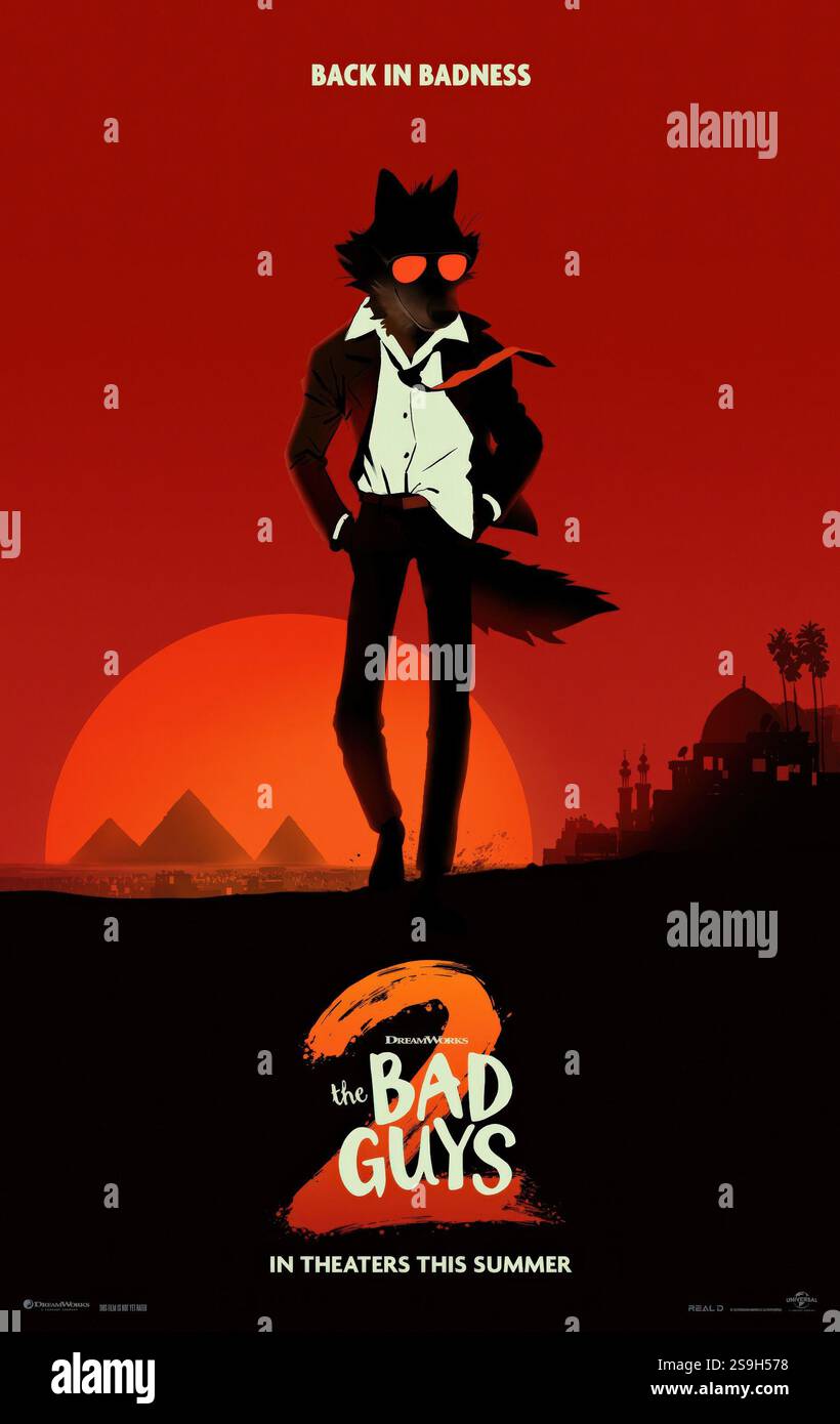 The Bad Guys 2 (2025)Poster art tagline: "Back in badness" *Filmstill ...