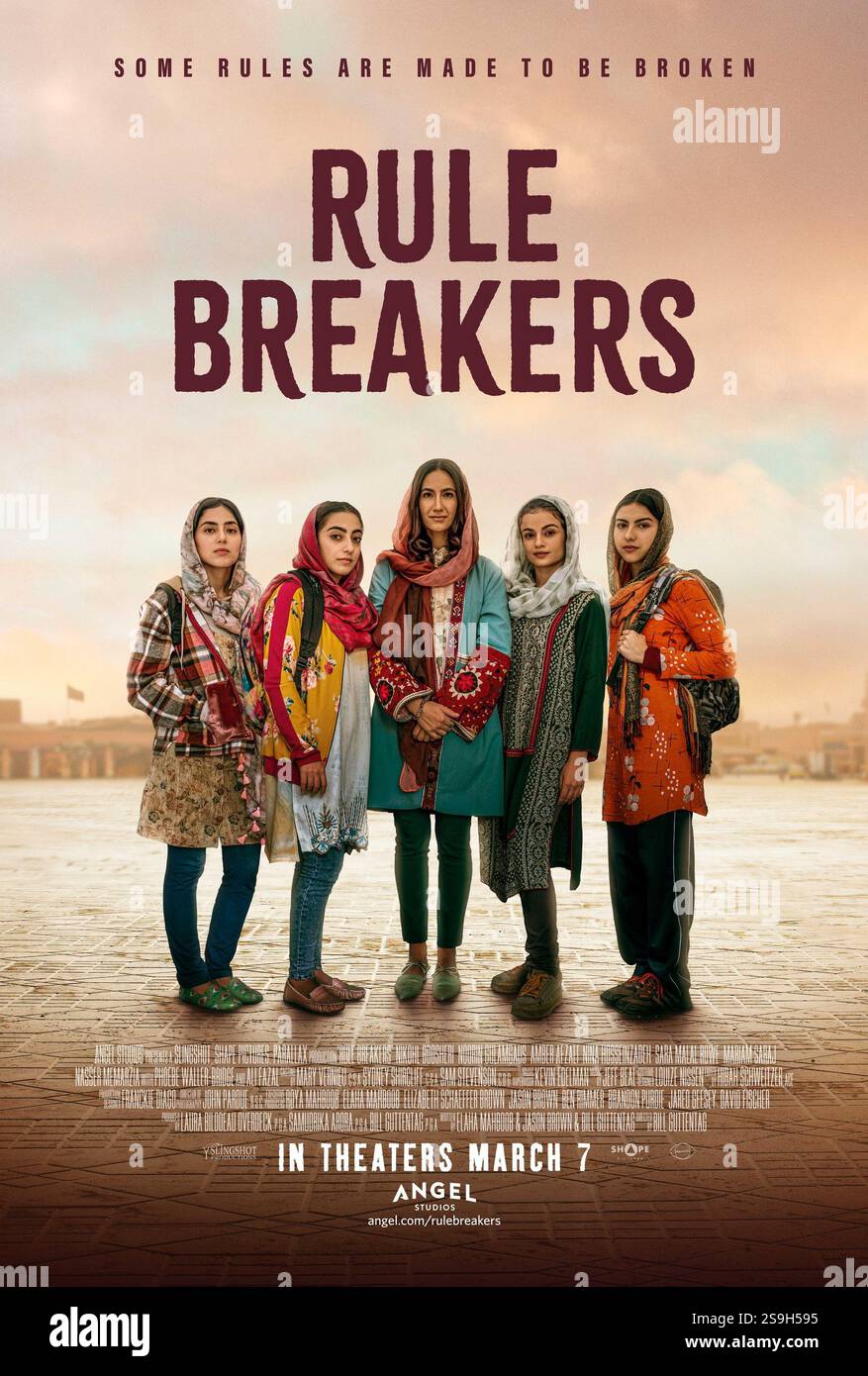 Rule Breakers (2025)Poster art tagline: "Some rules are made to be ...