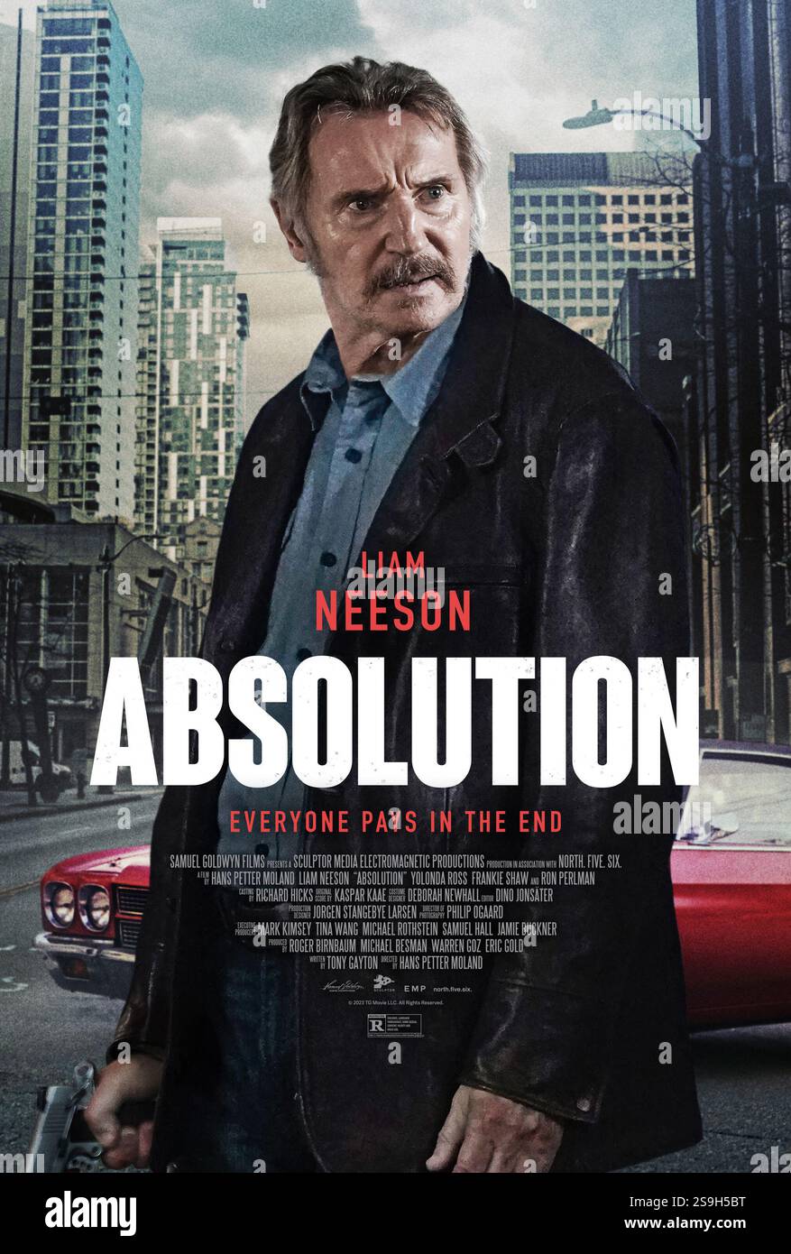 Absolution (2024)Poster art tagline: "Everyone pays in the end ...