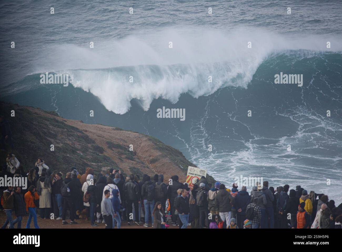 January 25, 2025, Portugal, Nazareth: Nazare (pt) 25/01/25 - sport/surf ...
