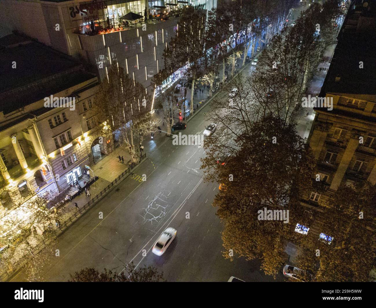 Cavea Galleria supermarket in Tbilisi -beginning of Shota Rustaveli ave ...