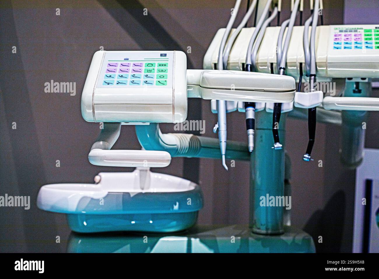 dental device for dental treatment close-up Stock Photo - Alamy