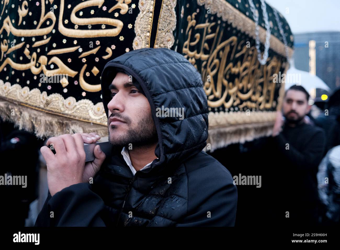 Westminster Bridge, London, UK. 26th January, 2025 Shia Muslims ...