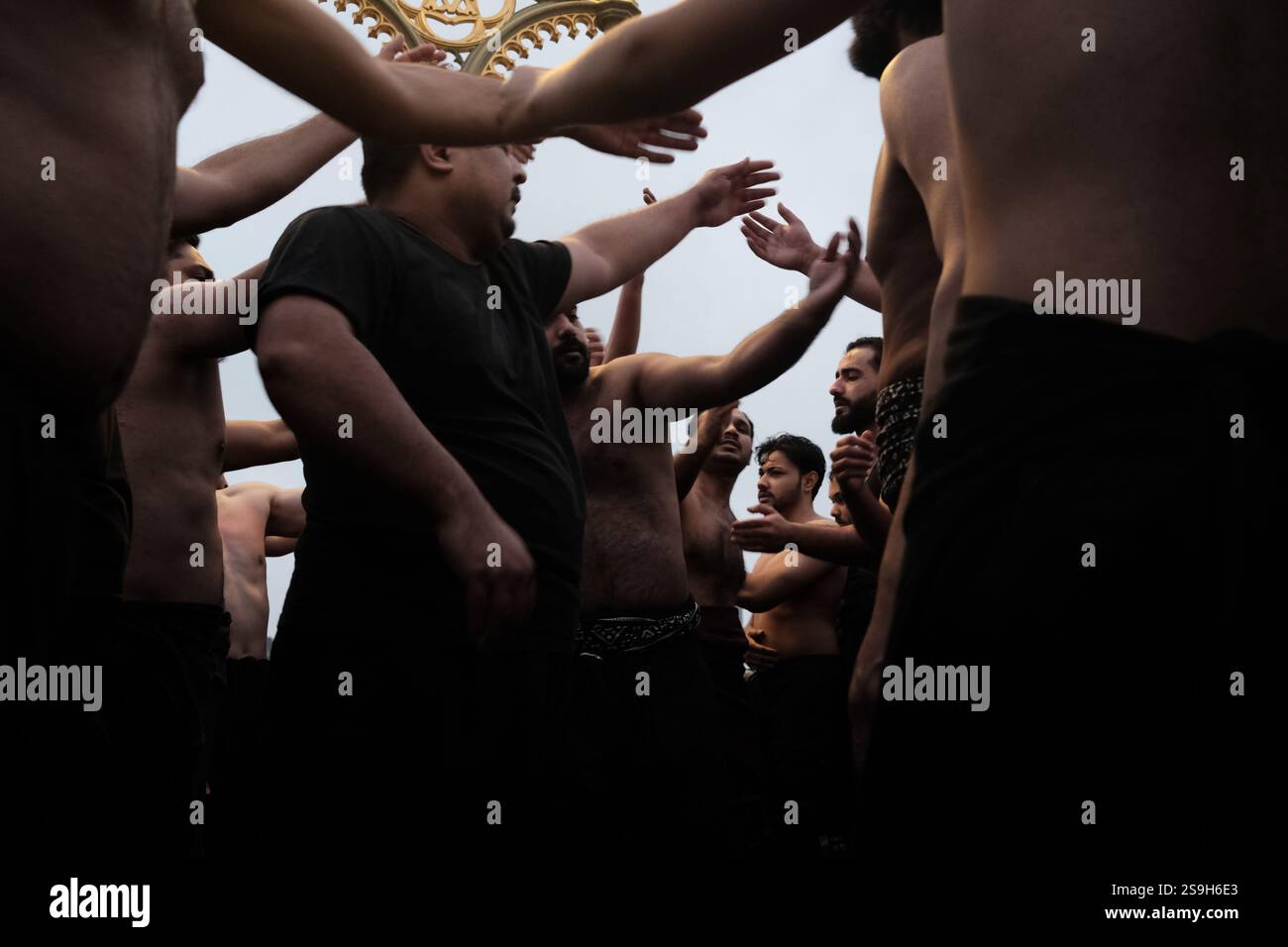 Westminster Bridge, London, UK. 26th January, 2025 Shia Muslims ...