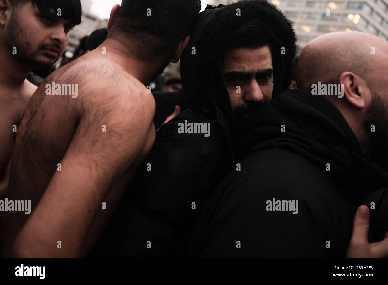 Westminster Bridge, London, UK. 26th January, 2025 Shia Muslims ...