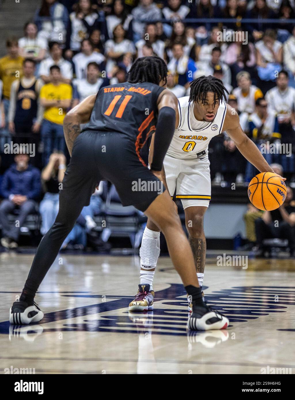 January 25 2025 Berkeley, CA U.S.A. California guard Jeremiah Wilkinson ...