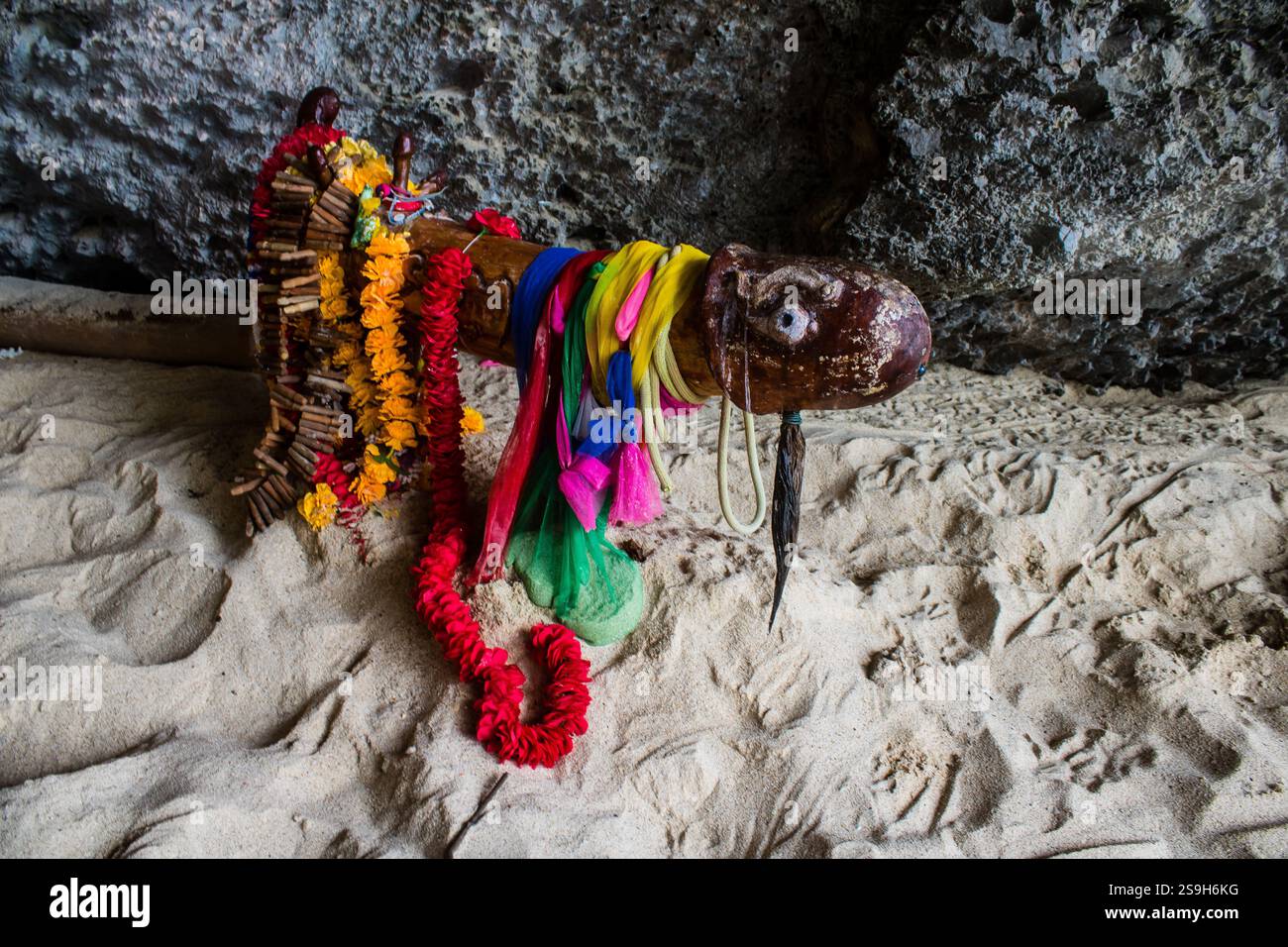 Krabi, Thailand, January 19, 2025 Phra Nang Cave, associated with ...