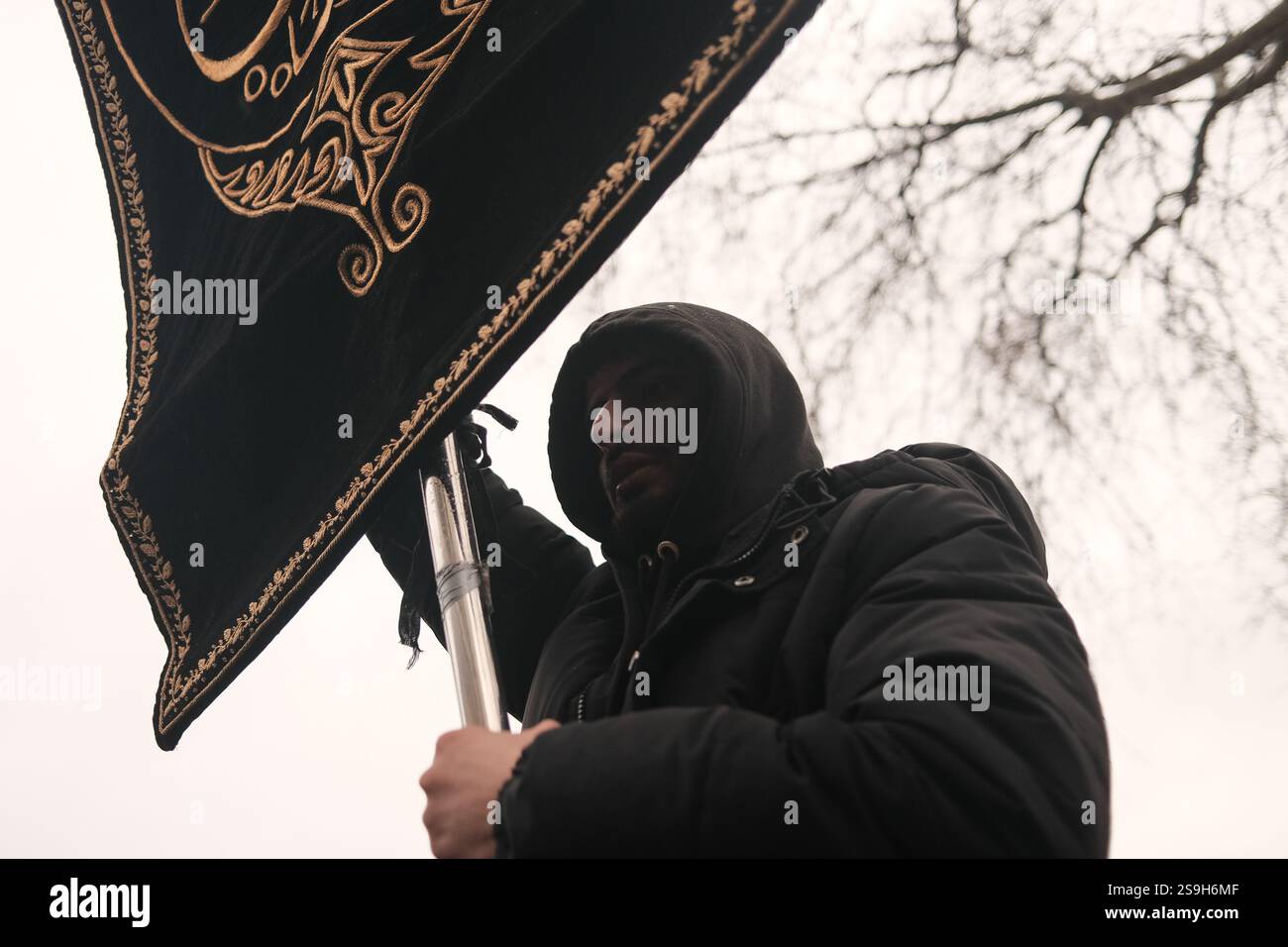 Westminster Bridge, London, UK. 26th January, 2025 Shia Muslims ...
