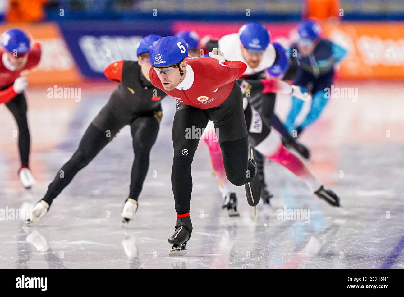 CALGARY, CANADA - JANUARY 26: Viktor Hald Thorup of Denmark competing ...