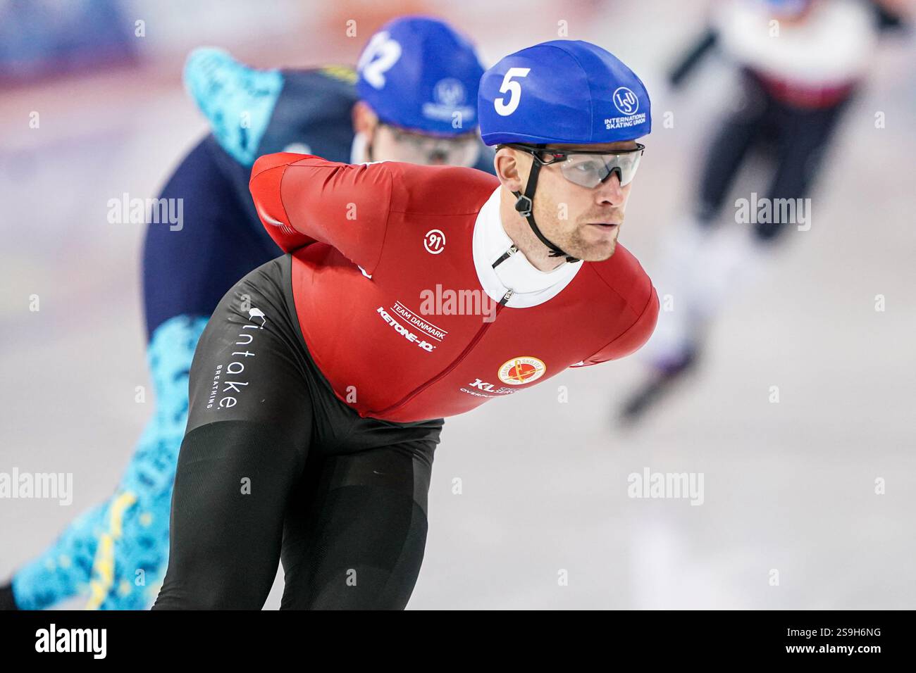 CALGARY, CANADA - JANUARY 26: Viktor Hald Thorup of Denmark competing ...