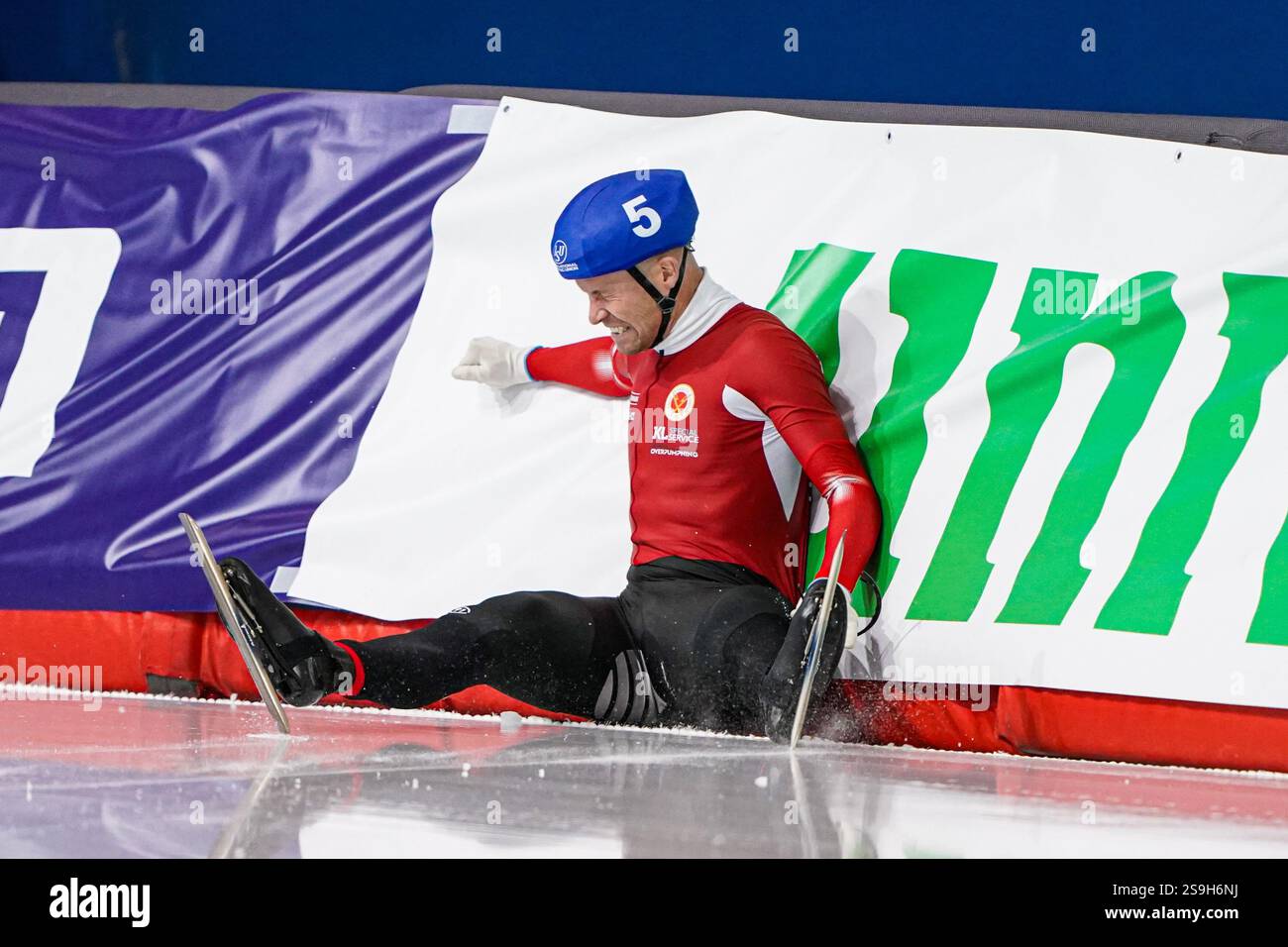 CALGARY, CANADA - JANUARY 26: Viktor Hald Thorup of Denmark competing ...