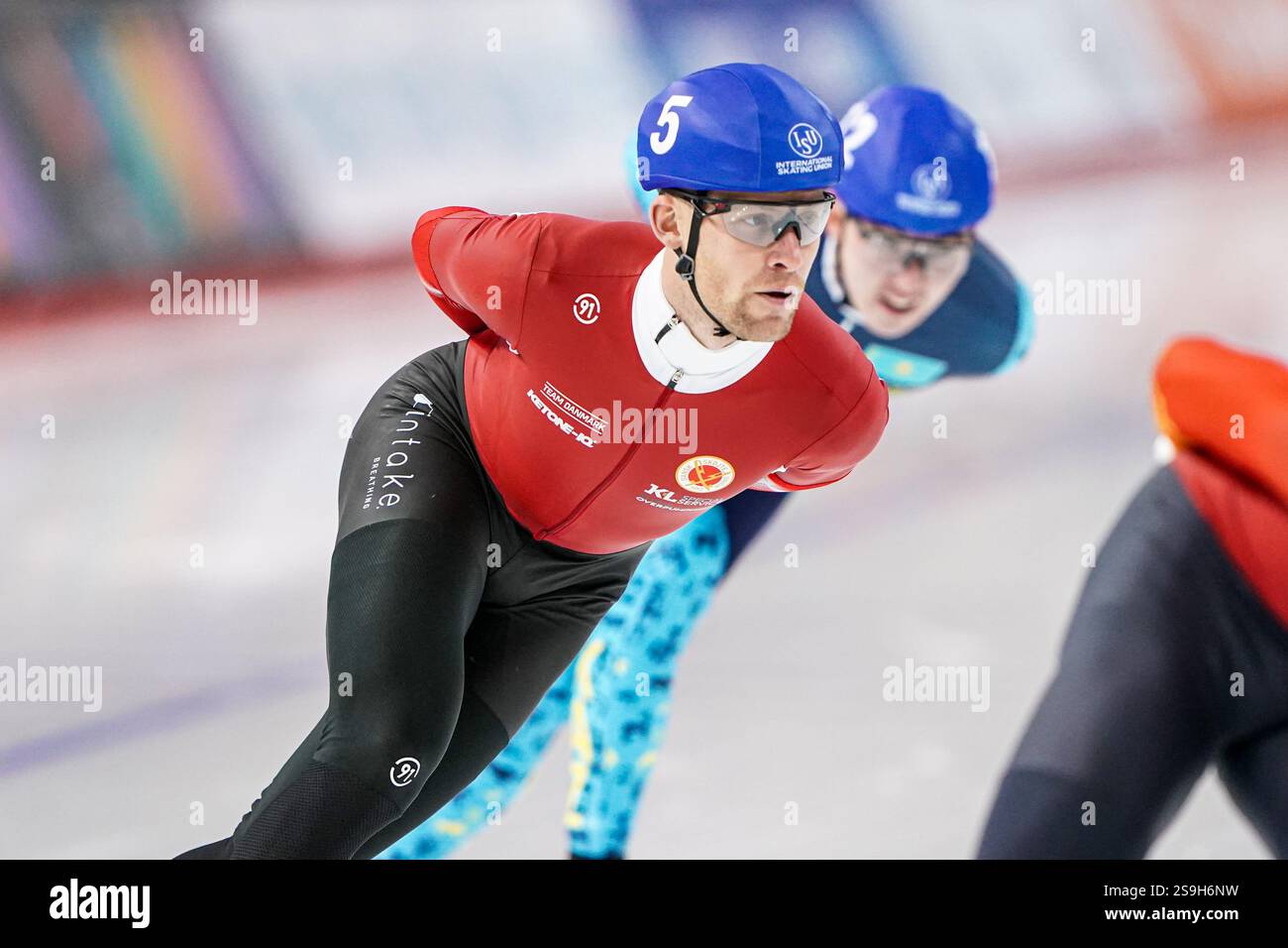 CALGARY, CANADA - JANUARY 26: Viktor Hald Thorup of Denmark competing ...