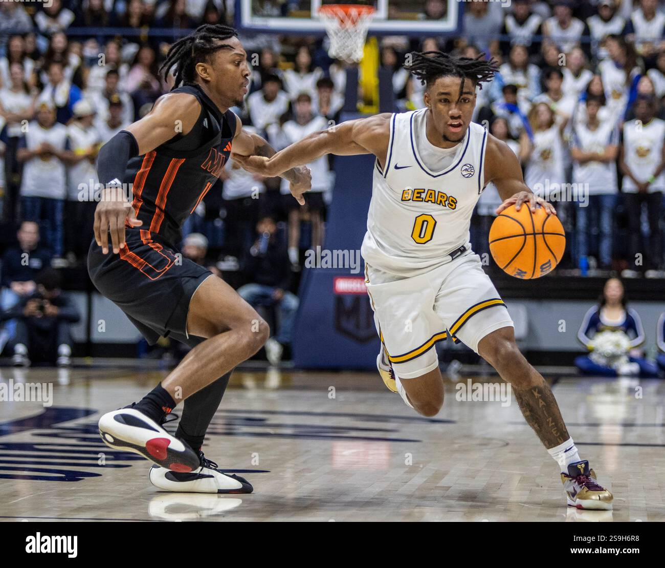 January 25 2025 Berkeley, CA U.S.A. California guard Jeremiah Wilkinson ...