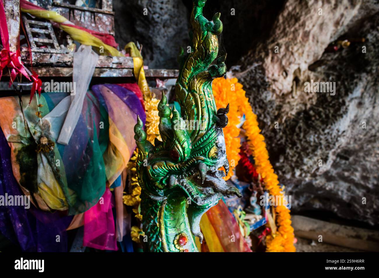 Krabi, Thailand, January 19, 2025 Phra Nang Cave, associated with ...
