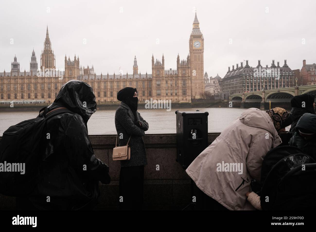 Westminster Bridge, London, UK. 26th January, 2025 Shia Muslims ...