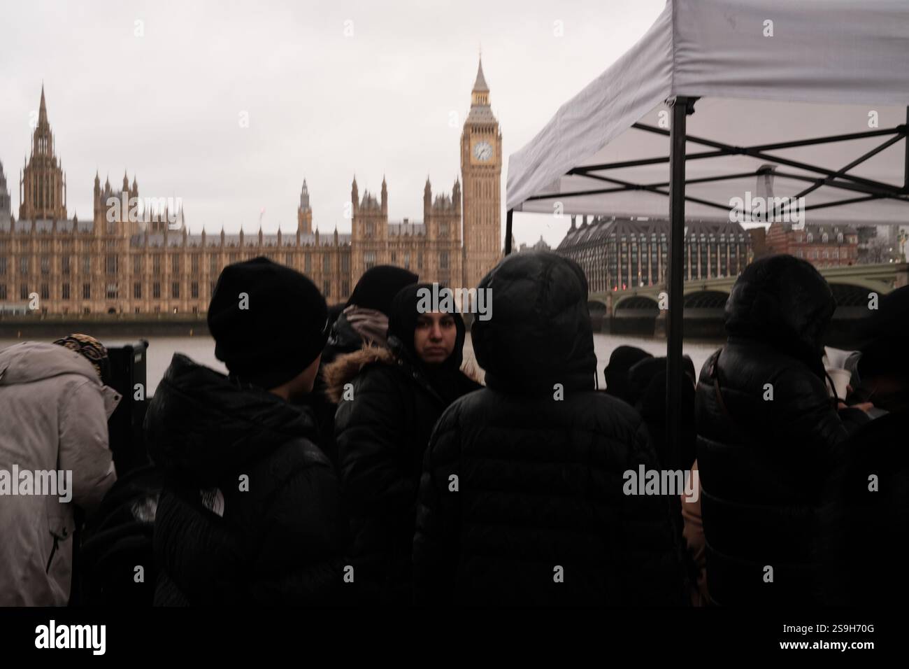 Westminster Bridge, London, UK. 26th January, 2025 Shia Muslims ...