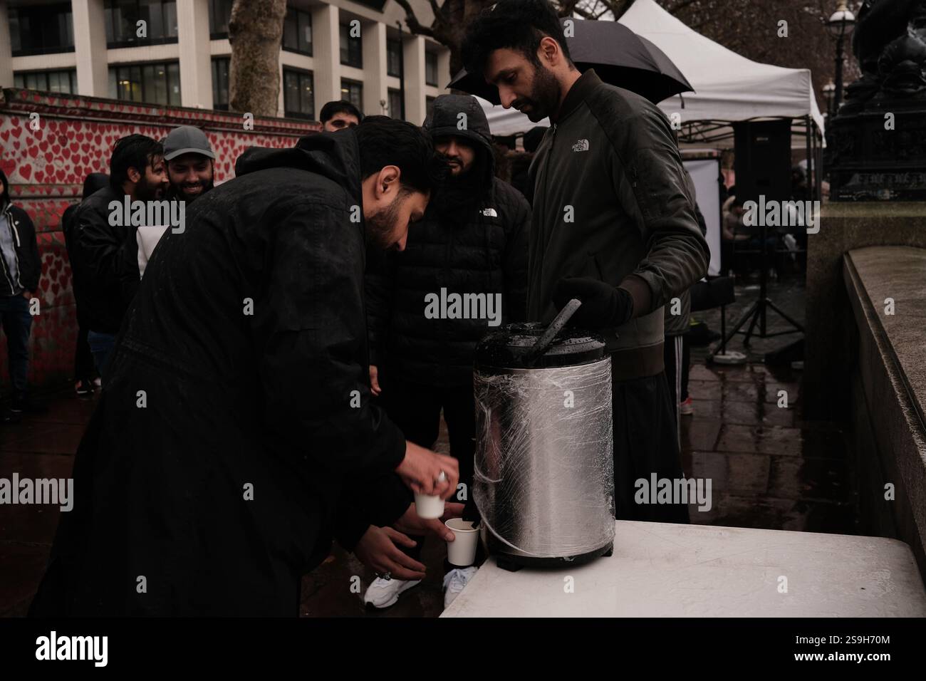 Westminster Bridge, London, UK. 26th January, 2025 Shia Muslims ...
