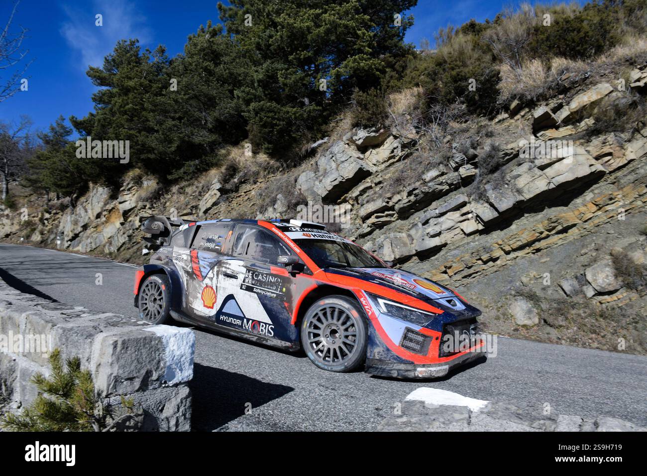 Driver Ott Tanak And Co-Driver Martin Jarveoja Of The Hyundai Shell ...