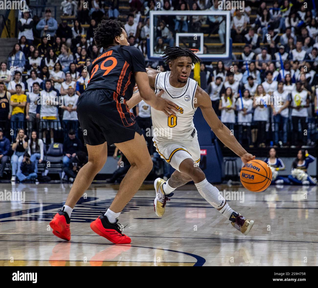 January 25 2025 Berkeley, CA U.S.A. California guard Jeremiah Wilkinson ...