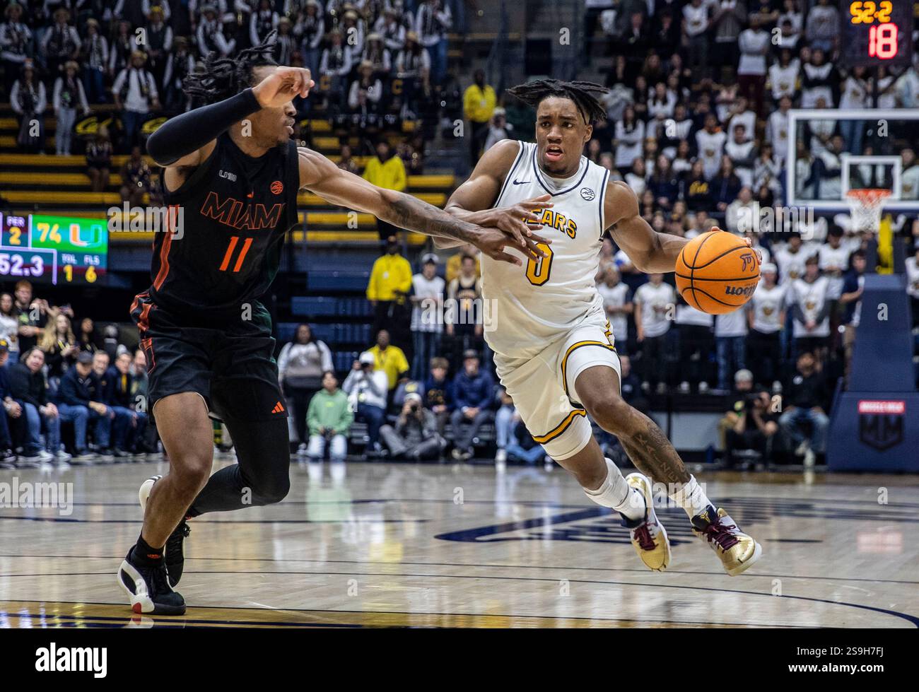 January 25 2025 Berkeley, CA U.S.A. California guard Jeremiah Wilkinson ...