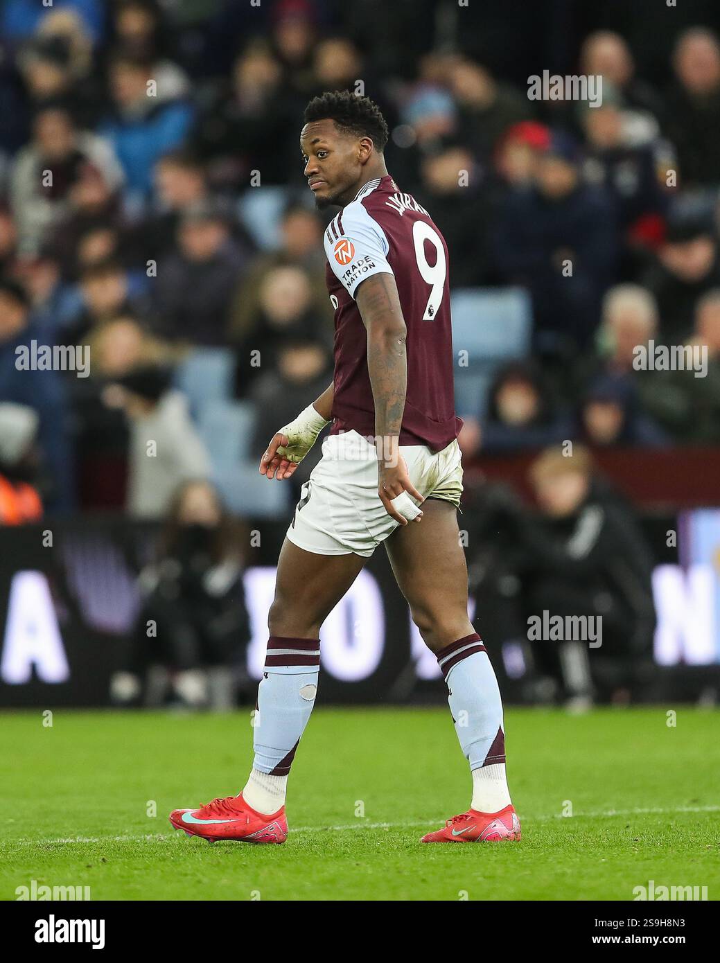 Jhon Durán of Aston Villa during the Premier League match Aston Villa ...
