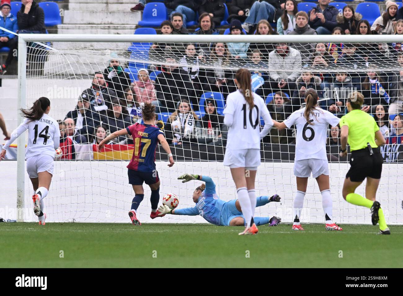Getafe, Madrid, Spain. January 26, 2025, Getafe, Madrid, Spain: 17 EWA ...