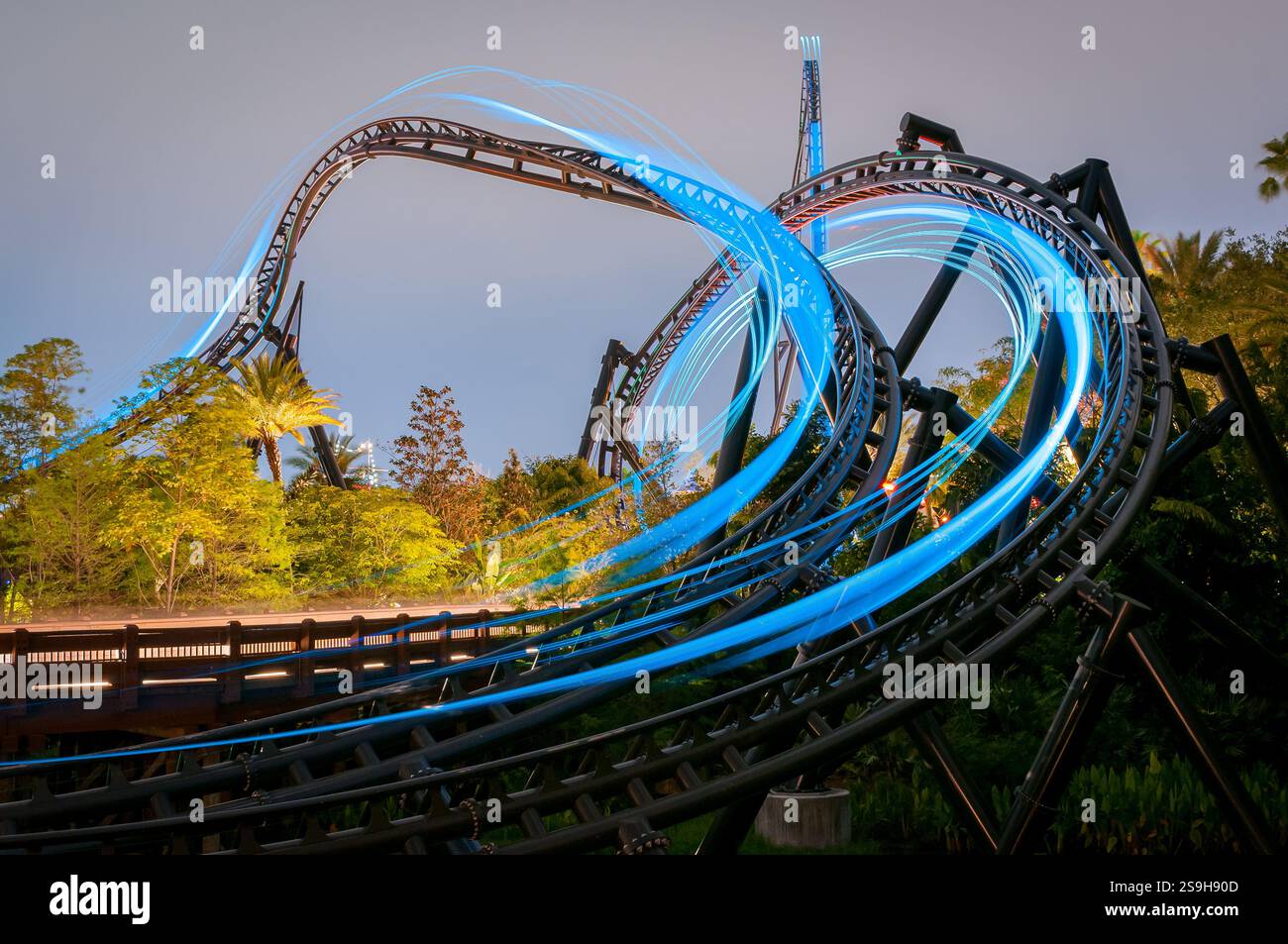 Jurassic world velocicoaster orlando hi-res stock photography and ...