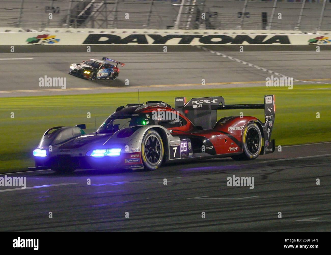 DAYTONA BEACH, FL - JANUARY 26: (7) GTP Driver Felipe Nasr, Nick Tandy ...
