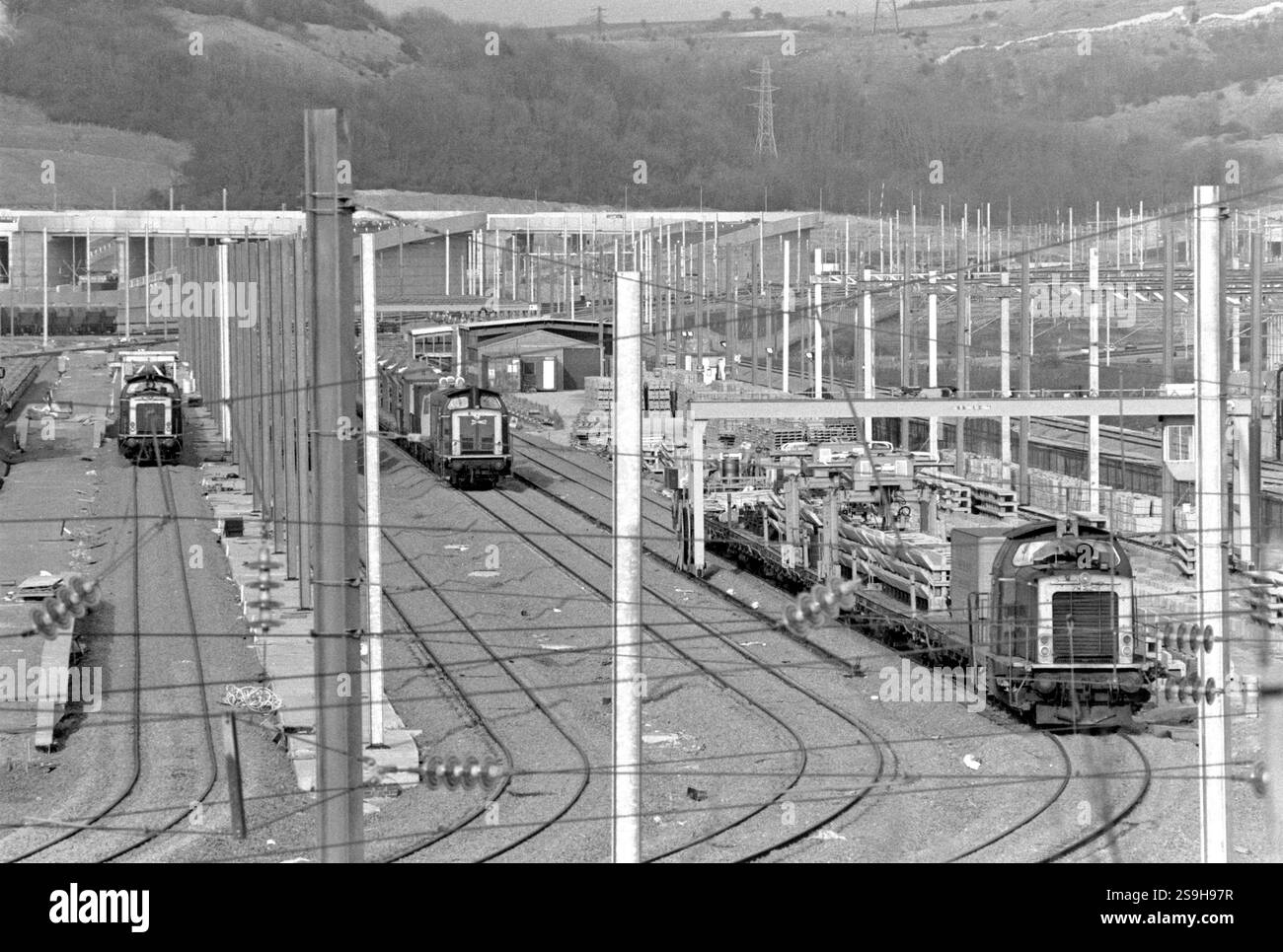 During the building of the Channel Tunnel a number of DB Class V 100 ...