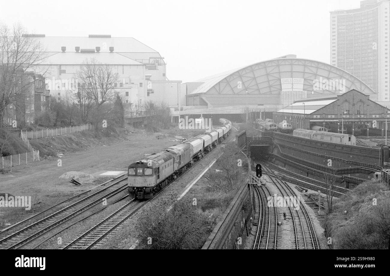 British railways class 33 locomotive Black and White Stock Photos ...