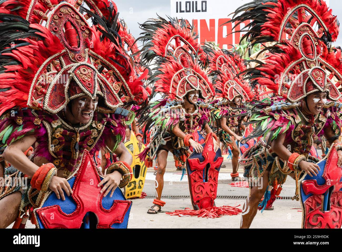 January 26, 2024, Iloilo, Philippines: Participants perform during the ...