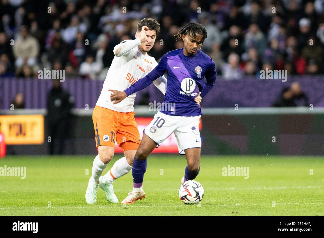 Yann Gboho of Toulouse during the French championship Ligue 1 football ...